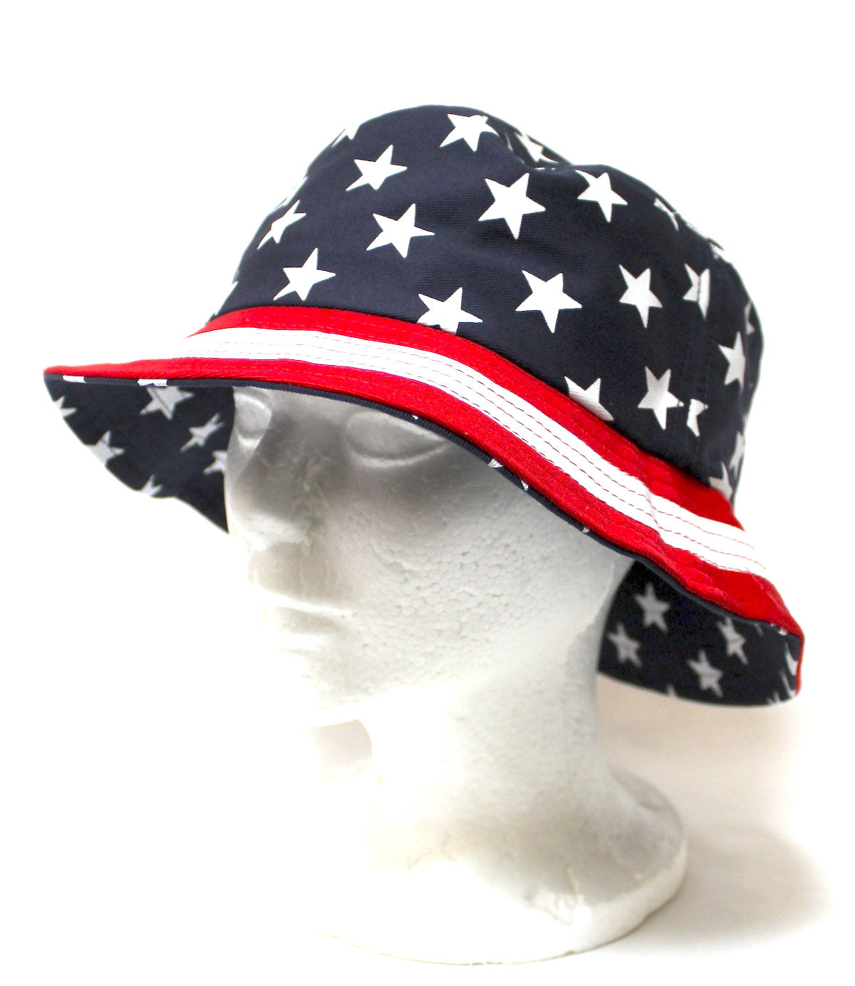 CAPS 'N VINTAGE Unisex USA Bucket Hat American Flag Colors, One Size N ...