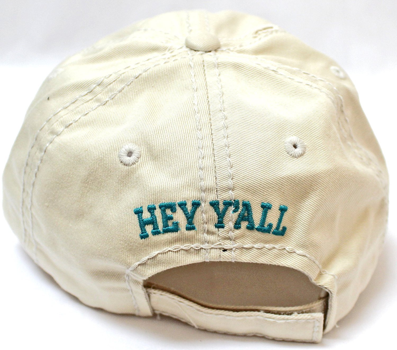 SUMMER EXCLUSIVE "Hey Y'all!" Distressed, Vintage Cap Collection--Ivor ...