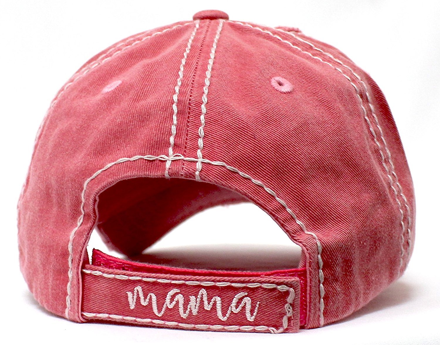 Women's "MAMA HAIR DON'T CARE" Patch Embroidery Vintage Hat Cap – Caps ...